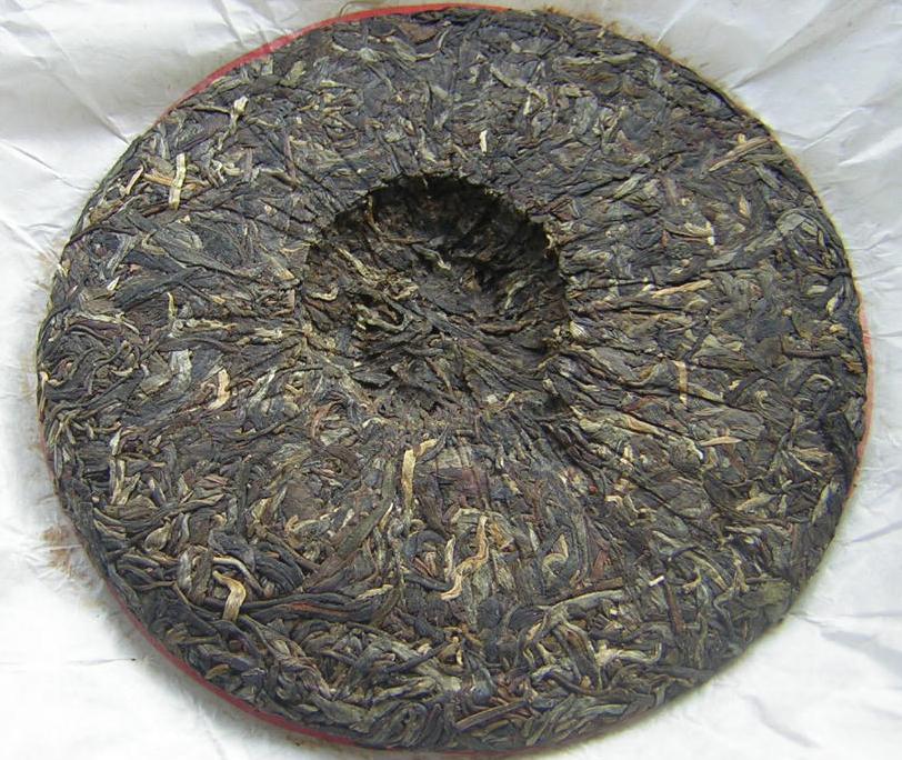 2011 XiaGuan "Ban Zhang Lao Shu" (Banzhang Old Tree) Cake 357g Puerh R