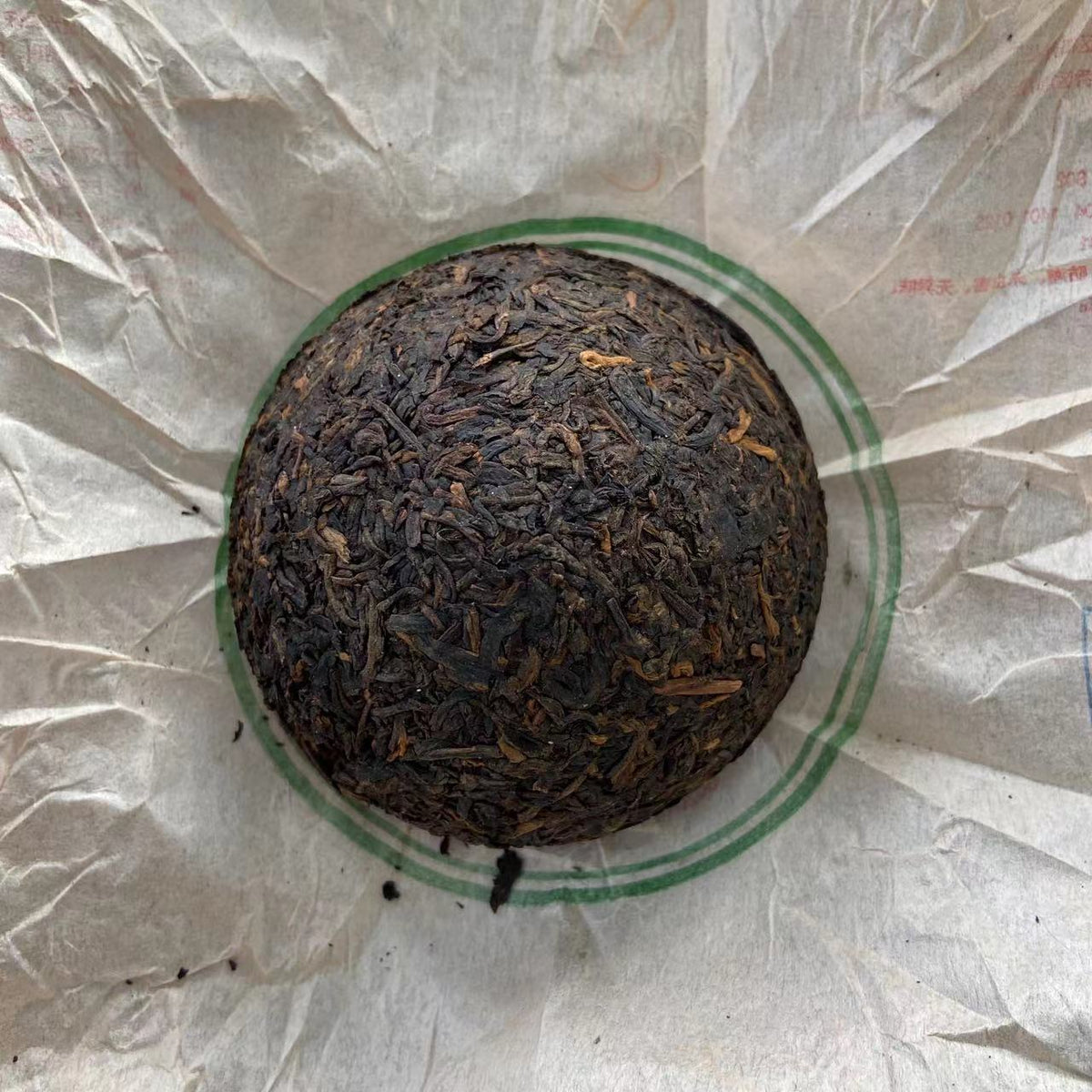 2015 SanHe "0323" Tuo 100g Liu Bao Tea, Liubao, Liupao, Wuzhou, Guangx